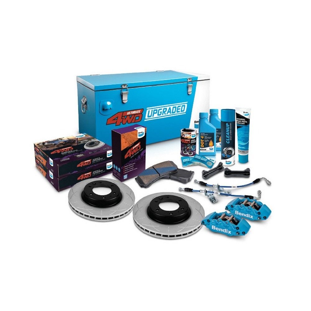 Toyota Landcruiser (2014-2016) 70 Series 4.5L V8 Bendix Ultimate Brake ...